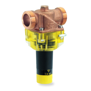 KEMPER Pressure reducing valve series KP710-0G bronze external thread
