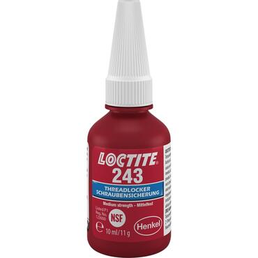 LOCTITE 243 - Thread-locking and sealing agent with average strength ...