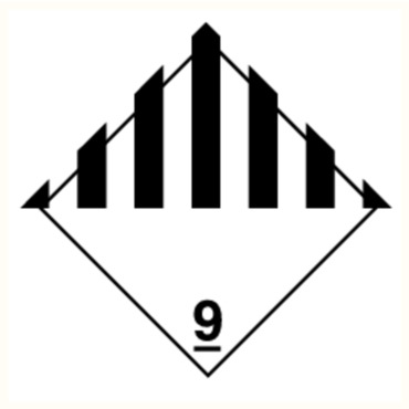 PIKT-O-NORM Pictogram Diverse gevaarlijke stoffen en voorwerpen ADR 9